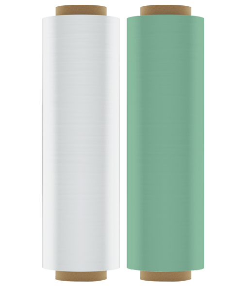 White/Green silage wrap - Gerovit