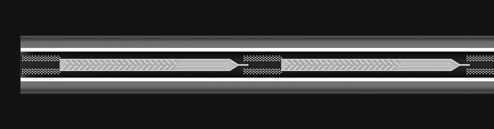 Giwatape™ with continuous labyrinth - Gerovit